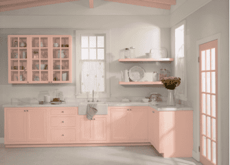 Behr Pink Abalone: a complete color review - The Paint Color Project