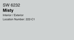 Sherwin Williams Misty: a complete color review - The Paint Color Project