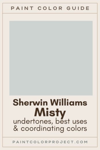 Sherwin Williams Misty: a complete color review - The Paint Color Project