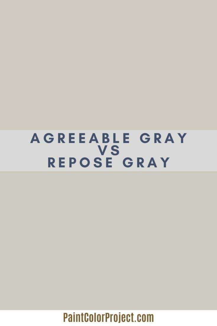 Sherwin Williams Repose Gray Coordinating Colors - The Paint Color Project