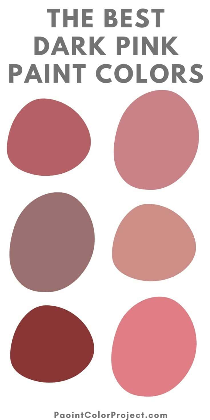 The best dark pink paint colors for your home - The Paint Color Project