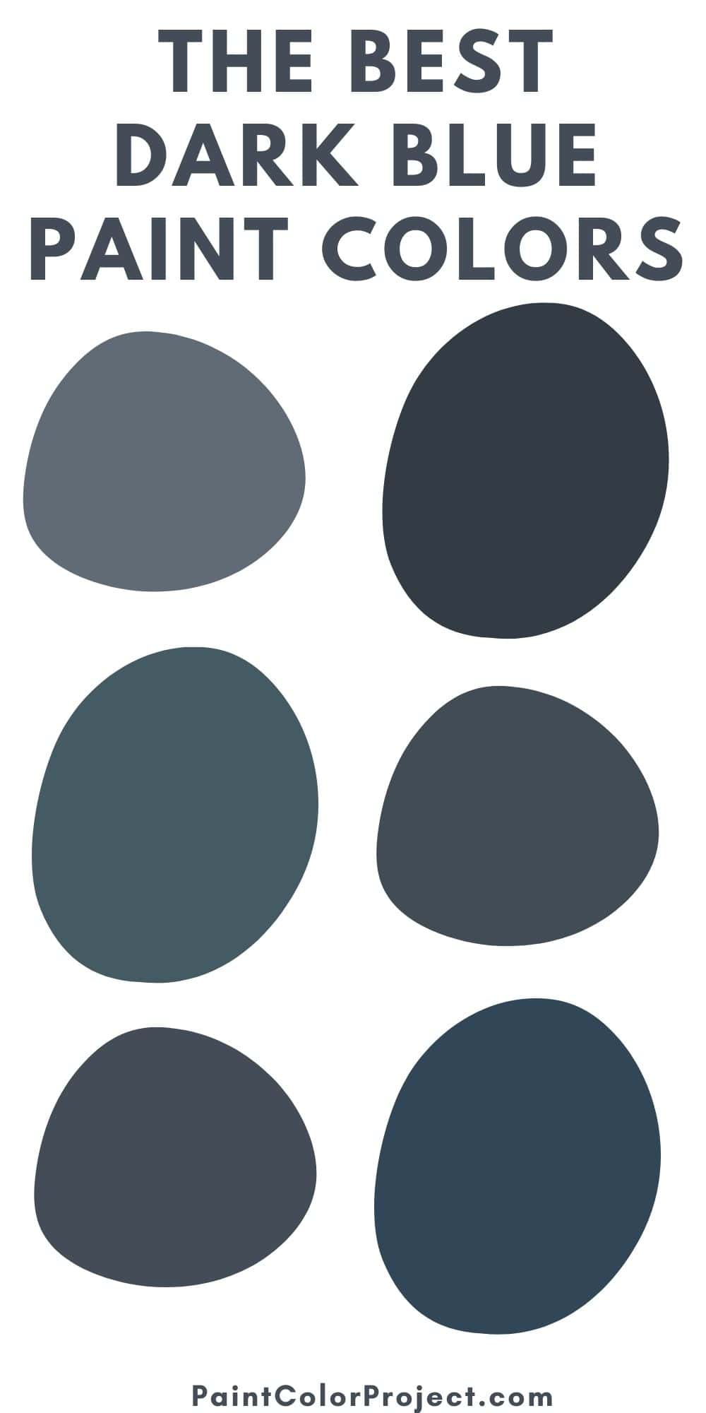 The 6 Best Dark Blue Paint Colors For 2023 The Paint Color Project The 6 Best Dark Blue Paint Colors For 2023 The Paint Color Project