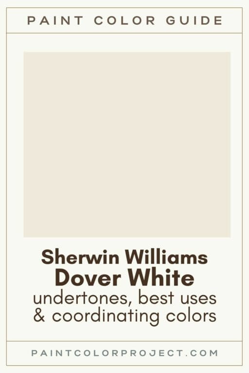 Sherwin Williams Dover White: Complete Color Review - The Paint Color ...