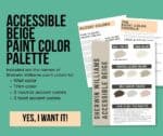 Sherwin Williams Accessible Beige Coordinating Colors - The Paint Color ...