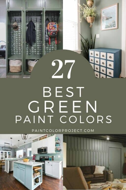 The best green paint colors - The Paint Color Project