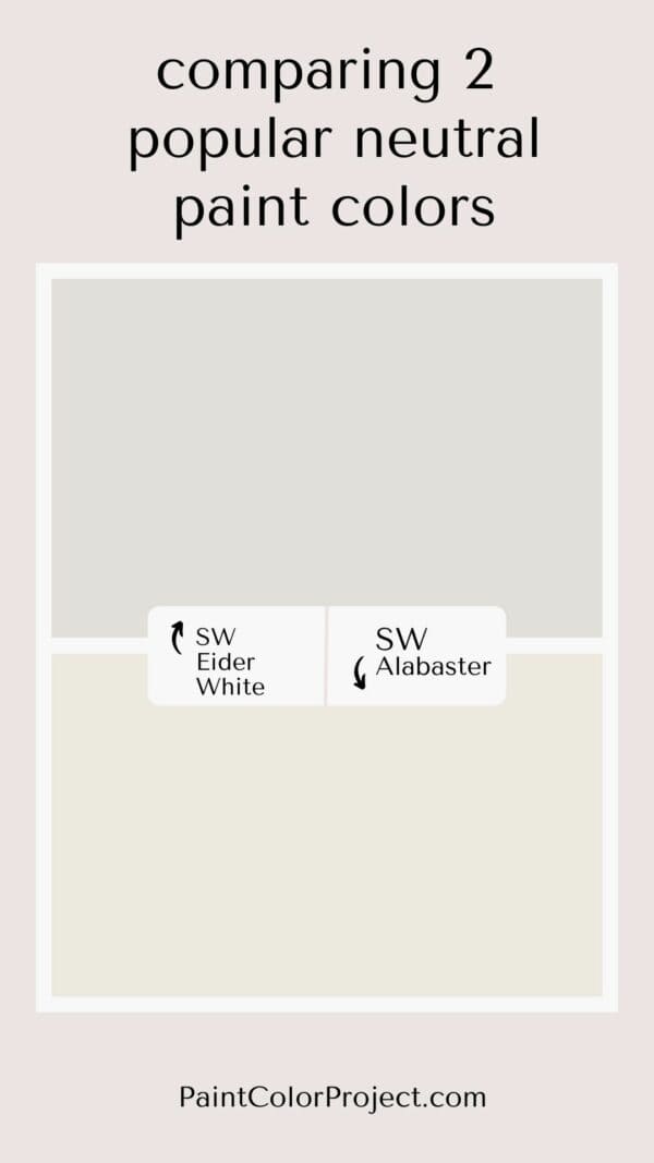 Sherwin Williams Alabaster: Complete Color Review - The Paint Color Project
