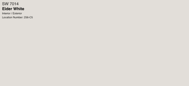 Sherwin Williams Eider White: a complete color review - The Paint Color ...