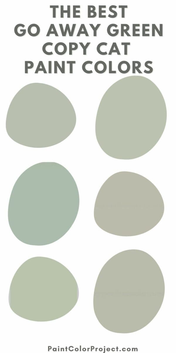 Go Away Green - a complete color review! - The Paint Color Project