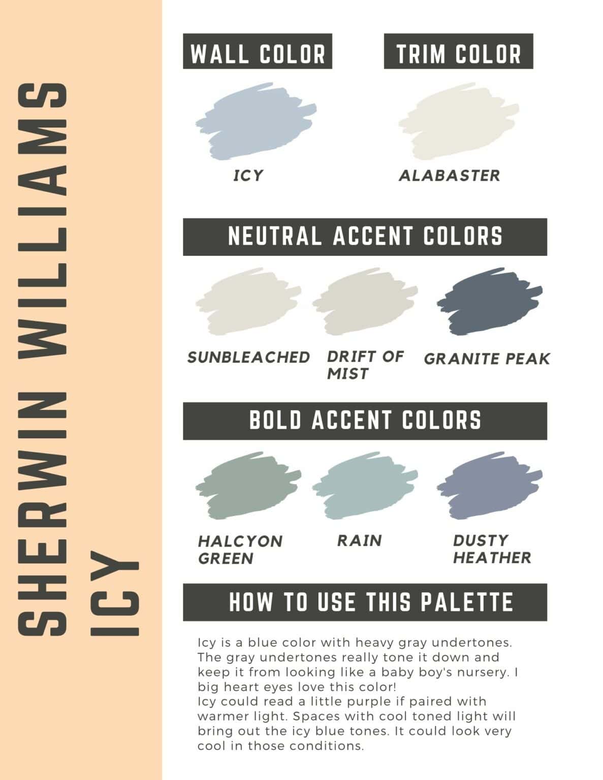 Sherwin Williams Icy: a complete color review - The Paint Color Project