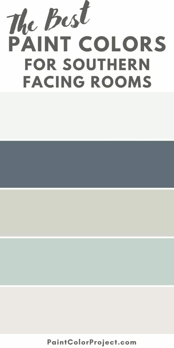 The best paint color for south facing rooms - The Paint Color Project