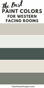 The best paint color for west facing rooms - The Paint Color Project