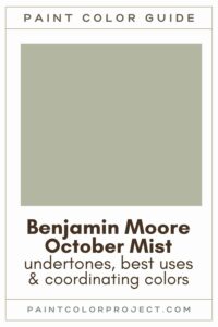 Benjamin Moore October Mist: A Complete Color Review - The Paint Color ...