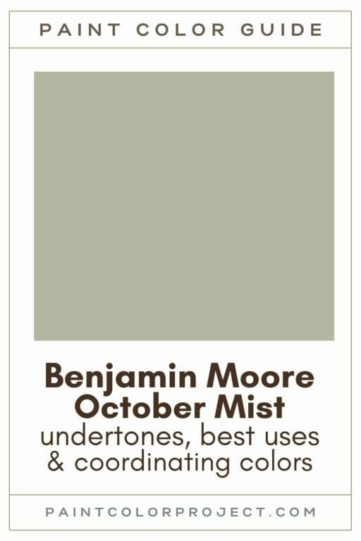 Benjamin Moore October Mist: A Complete Color Review - The Paint Color ...