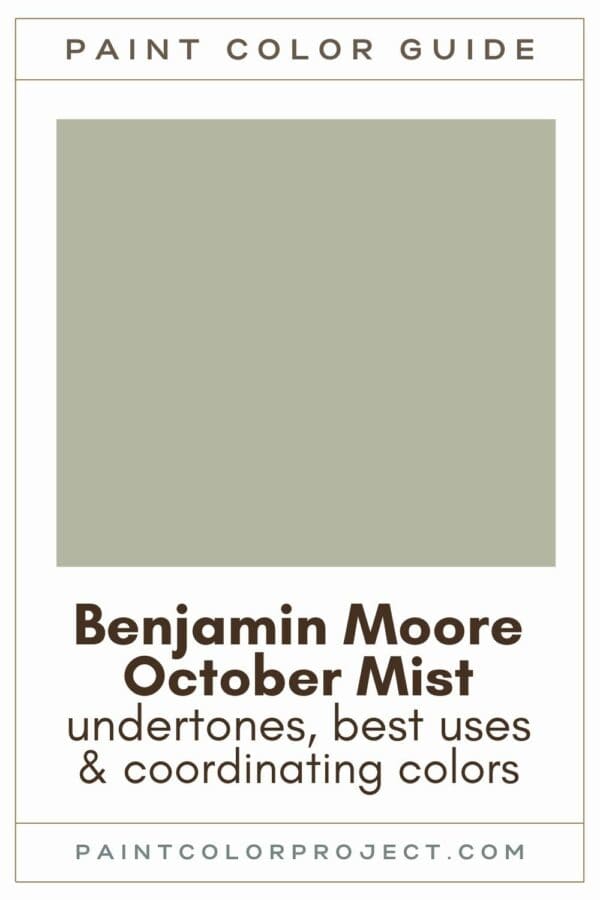 Benjamin Moore October Mist: A Complete Color Review - The Paint Color ...
