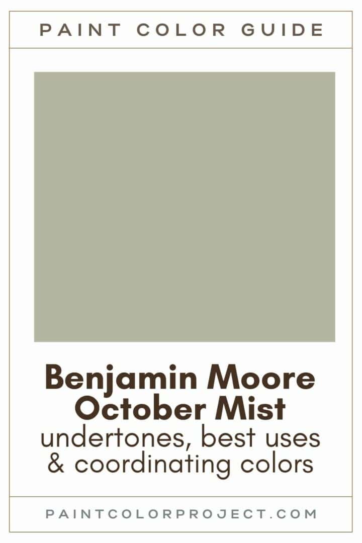 Benjamin Moore October Mist: A Complete Color Review - The Paint Color ...