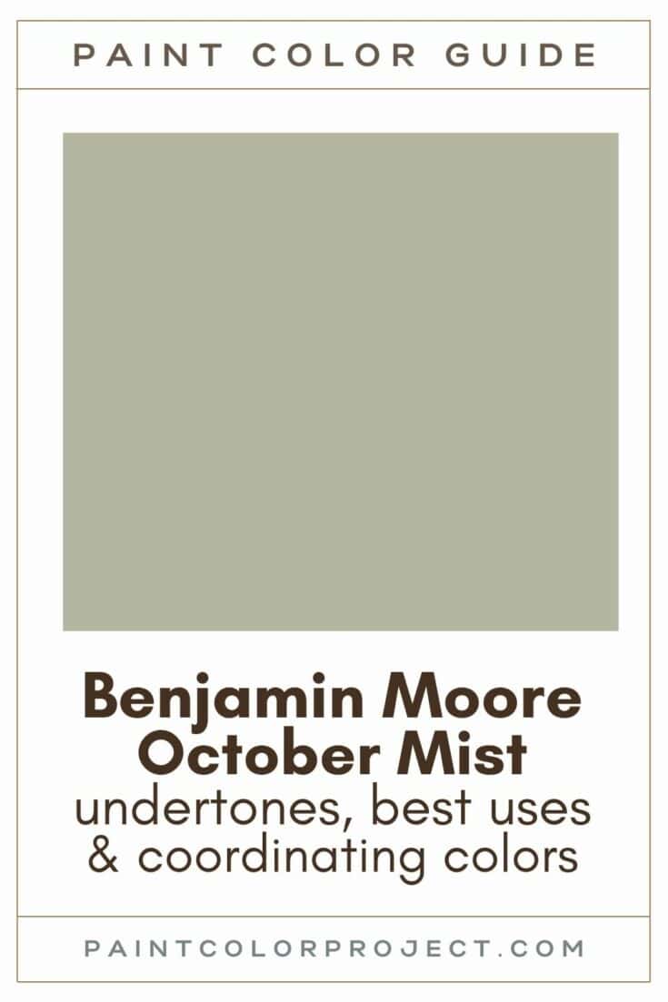 Benjamin Moore October Mist: A Complete Color Review - The Paint Color ...