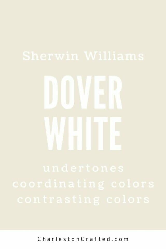 Sherwin Williams Dover White Coordinating Colors - The Paint Color Project