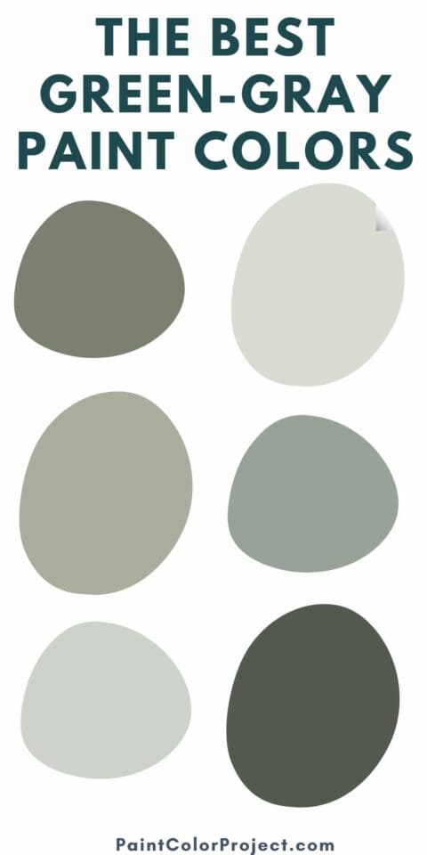 The 17 best green-gray paint colors - The Paint Color Project