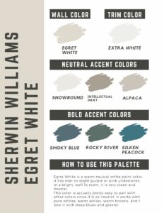 Sherwin Williams Egret White: complete color review - The Paint Color ...