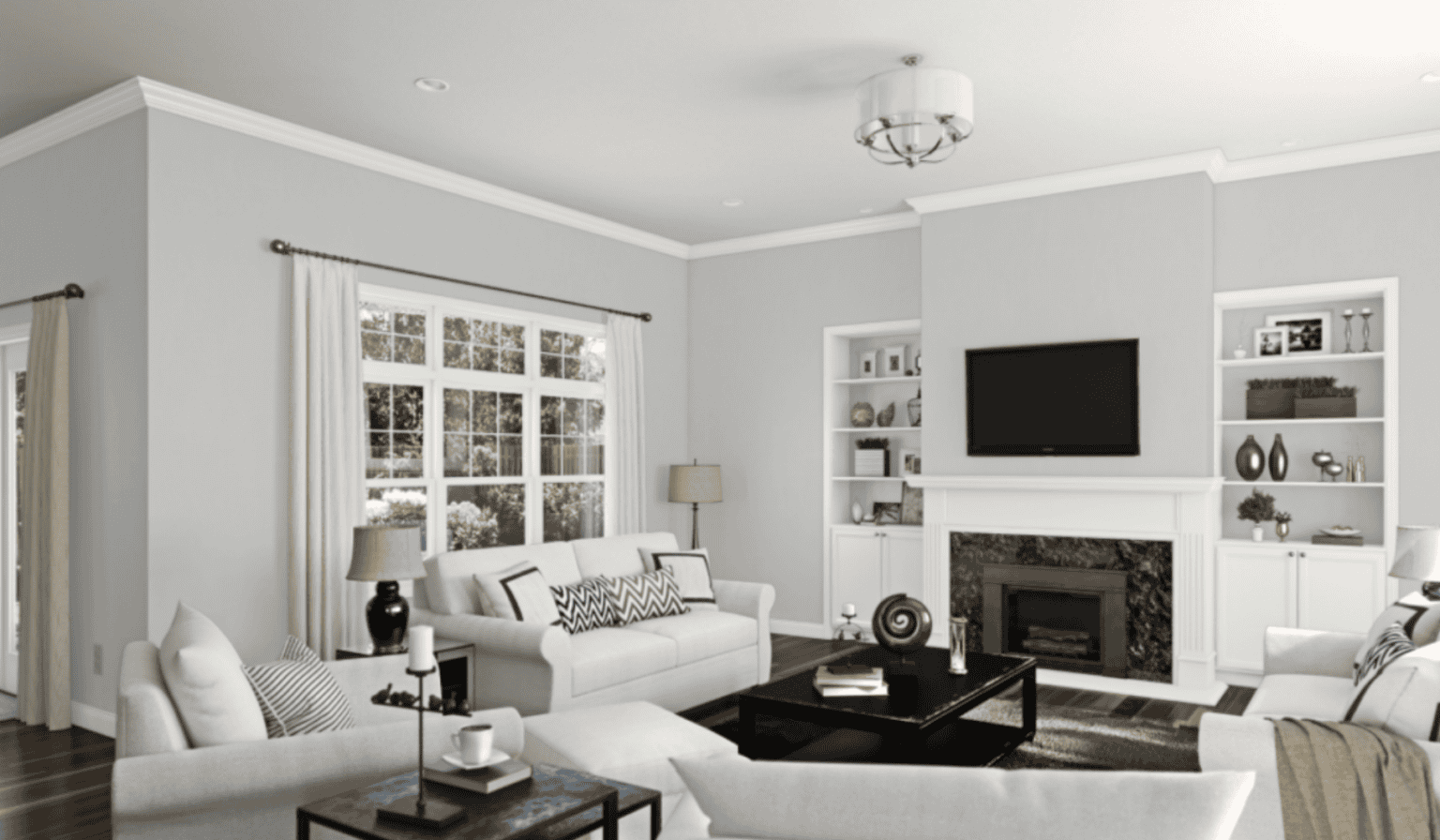17 Best Gray Paint Colors for the Living Room - The Paint Color Project