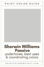 Sherwin Williams Passive: a complete color review - The Paint Color Project