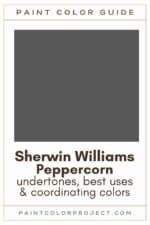 Sherwin Williams Peppercorn: a complete color review - The Paint Color ...