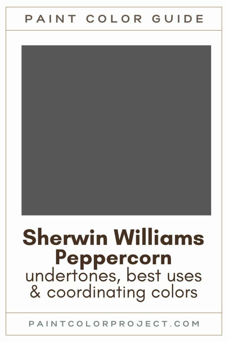 Sherwin Williams Peppercorn: a complete color review - The Paint Color ...