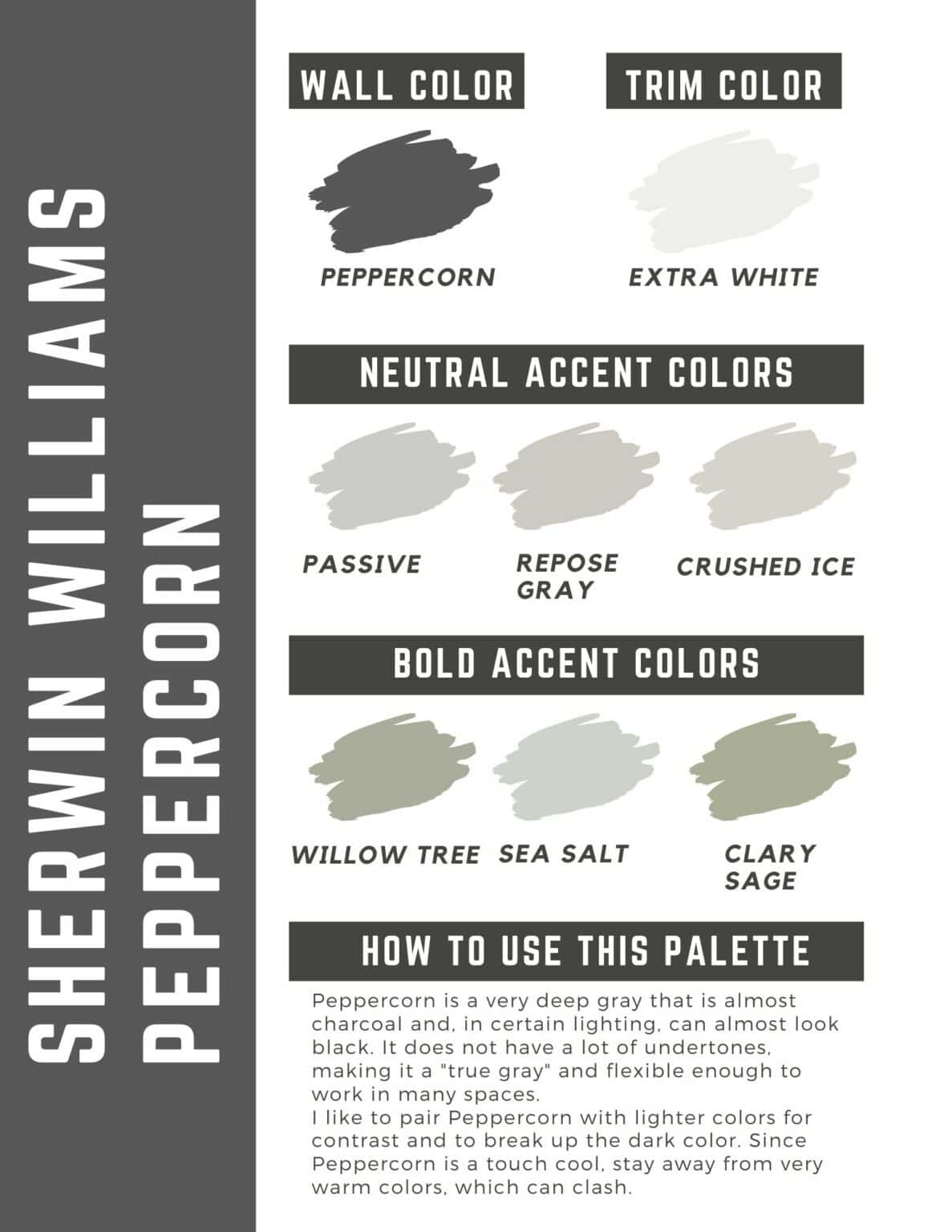 Sherwin Williams Peppercorn: a complete color review - The Paint Color ...