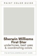 Sherwin Williams First Star: a complete color review - The Paint Color ...