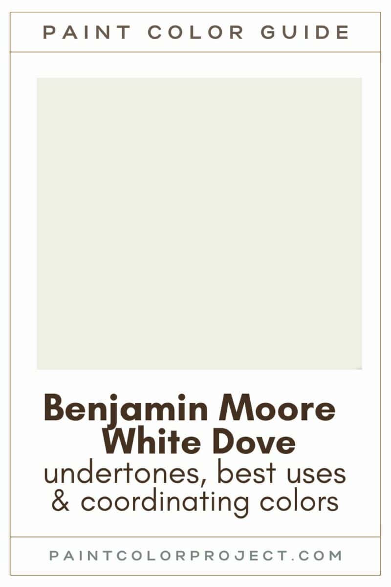Benjamin Moore White Dove: a complete color review - The Paint Color ...