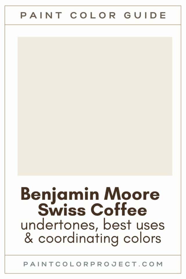 Benjamin Moore Swiss Coffee: a complete color review - The Paint Color ...