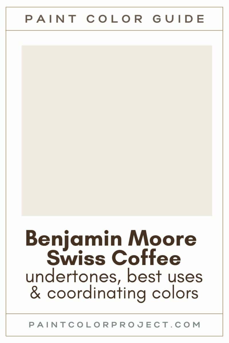 Benjamin Moore Swiss Coffee: a complete color review - The Paint Color ...