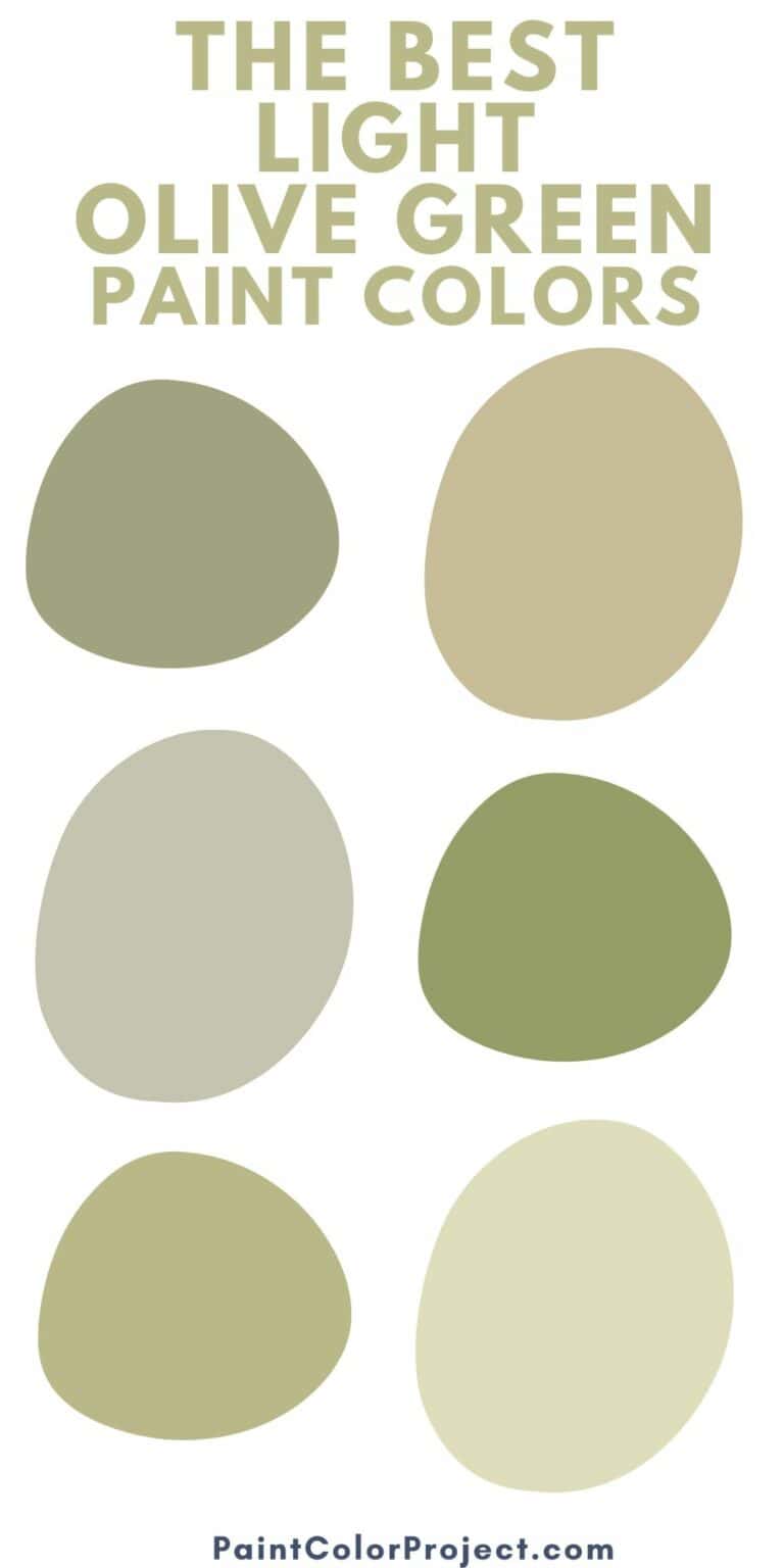 The best light olive green paint colors - The Paint Color Project
