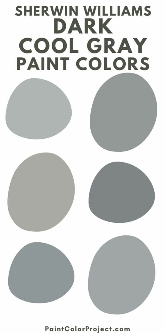 22 best Sherwin Williams Cool Gray Paint Colors - The Paint Color Project