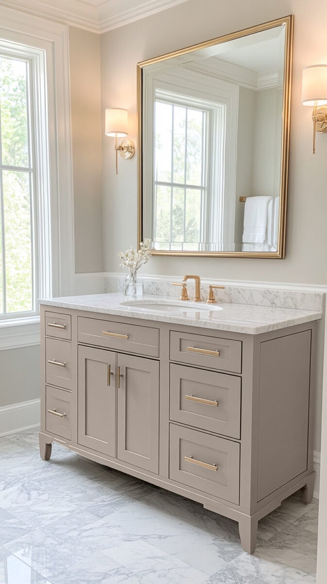 The 28 best bathroom vanity colors - The Paint Color Project