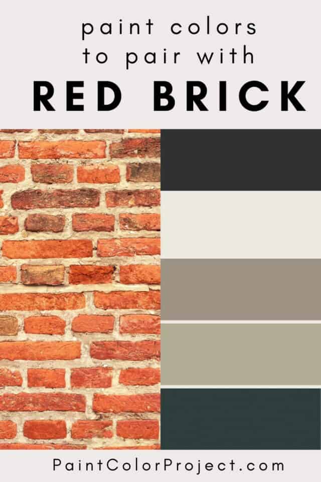 11 Paint Colors that Compliment Red Brick - The Paint Color Project