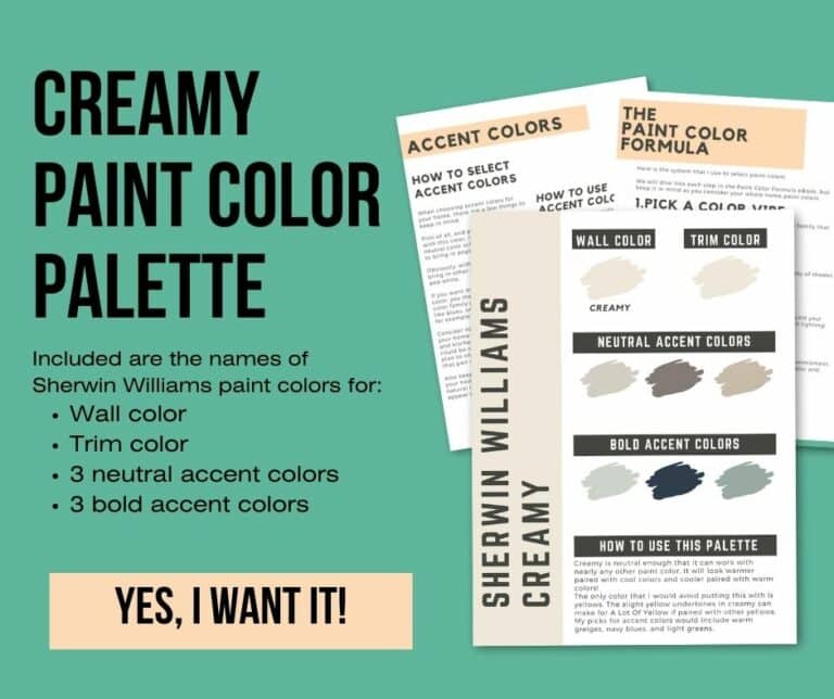 Sherwin Williams Creamy: Complete Color Review - The Paint Color Project
