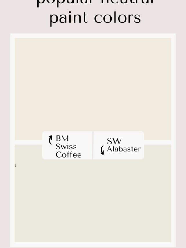 Accessible Beige vs Balanced Beige: let's compare - The Paint Color Project