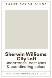 Sherwin Williams City Loft: Complete Color Review - The Paint Color Project