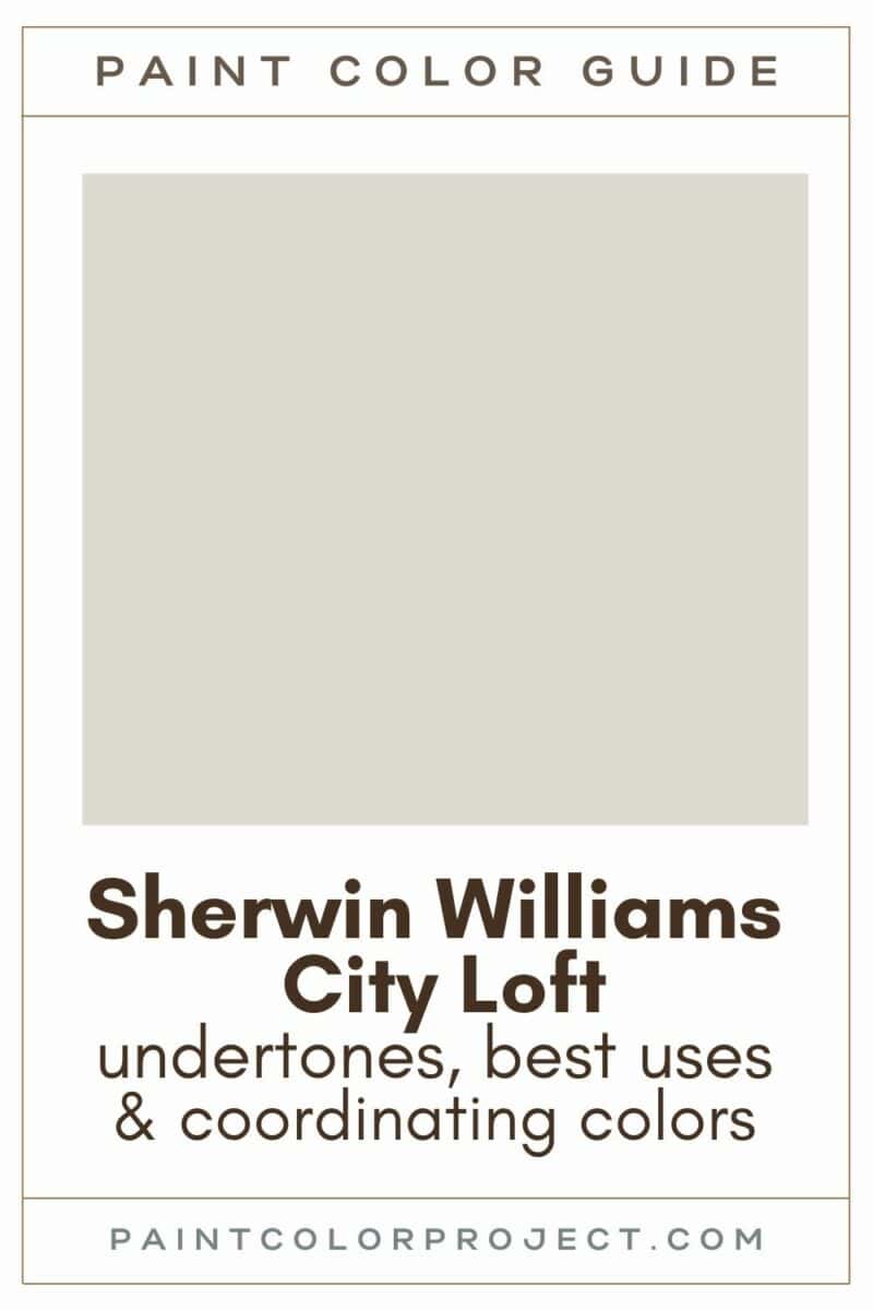 Sherwin Williams City Loft: Complete Color Review - The Paint Color Project