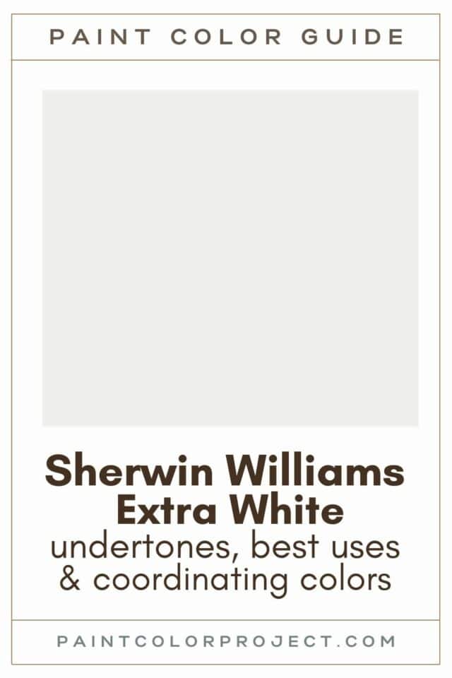 Sherwin Williams Extra White: a complete color review - The Paint Color ...