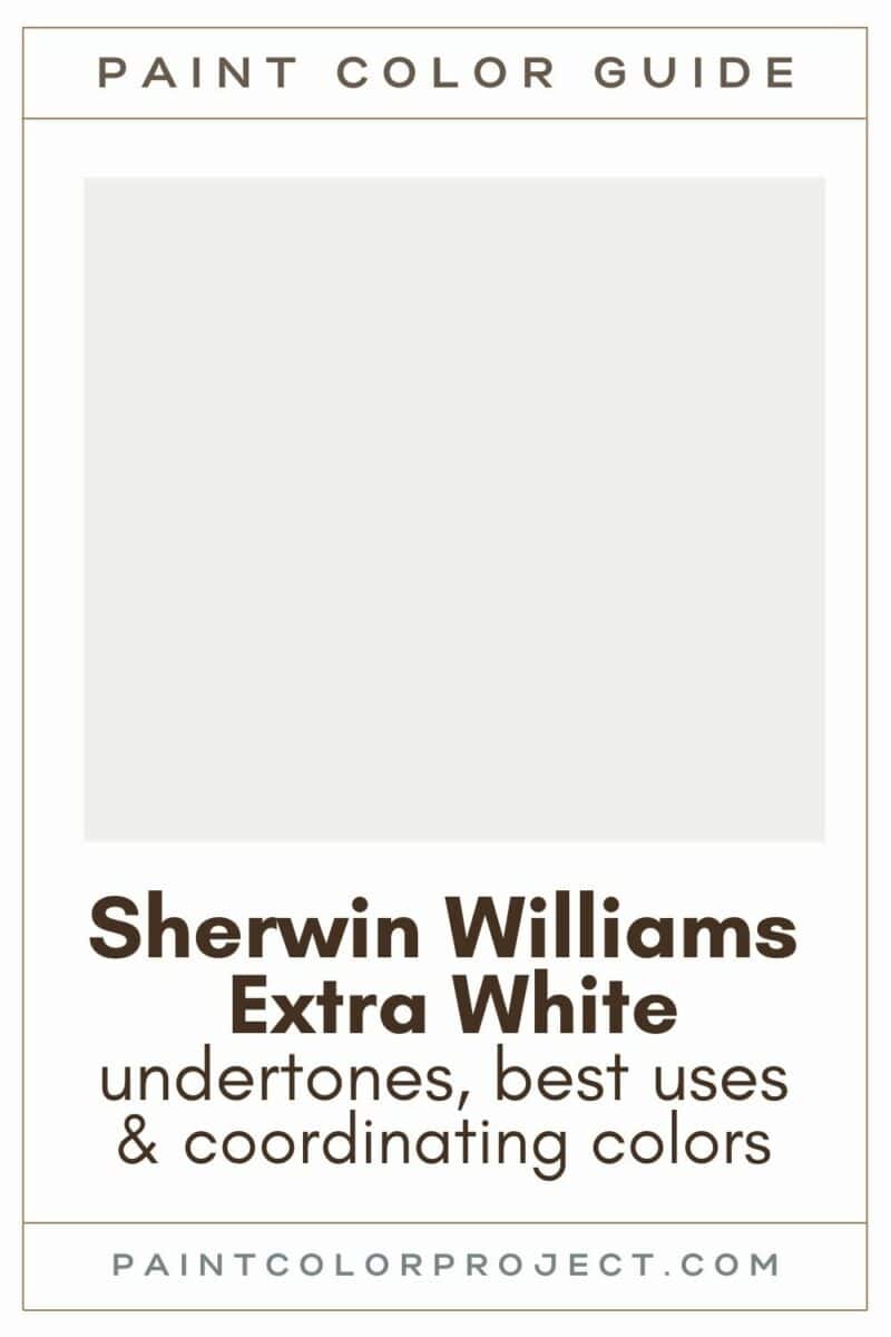 Sherwin Williams Extra White: a complete color review - The Paint Color ...