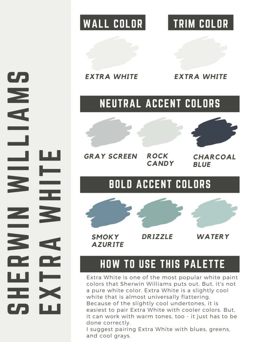 Sherwin Williams Extra White: a complete color review - The Paint Color ...