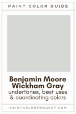 Benjamin Moore Wickham Gray: a complete color review - The Paint Color ...