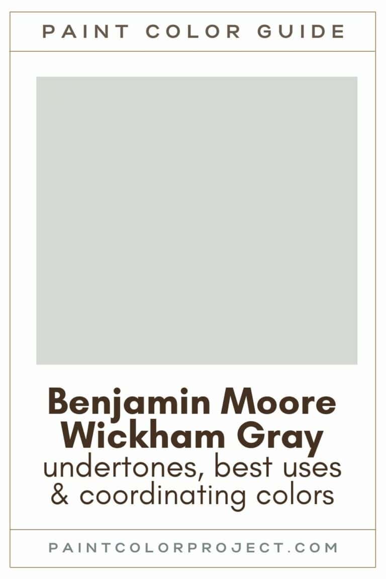 Benjamin Moore Wickham Gray: a complete color review - The Paint Color Project