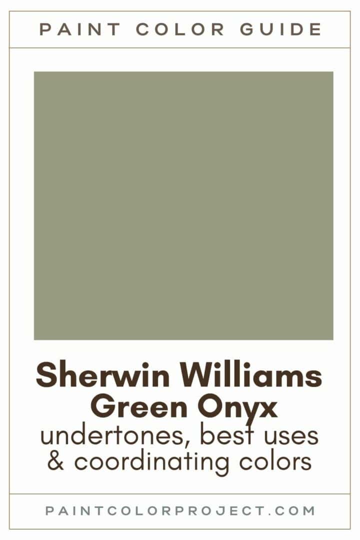 Sherwin Williams Green Onyx: complete color review - The Paint Color ...