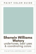 Sherwin Williams Watery: a complete paint color review - The Paint ...