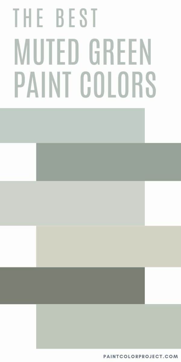 The Best Muted Green Paint Colors - The Paint Color Project