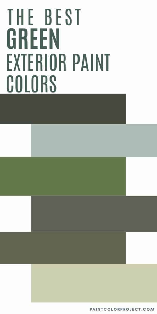 Everything about Green Paint Colors - The Paint Color Project