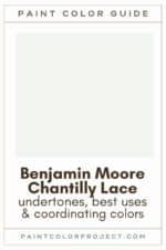 Benjamin Moore Chantilly Lace: a complete color review - The Paint ...